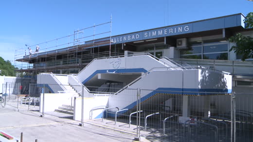 Simmeringer Bad wird modernisiert - W24