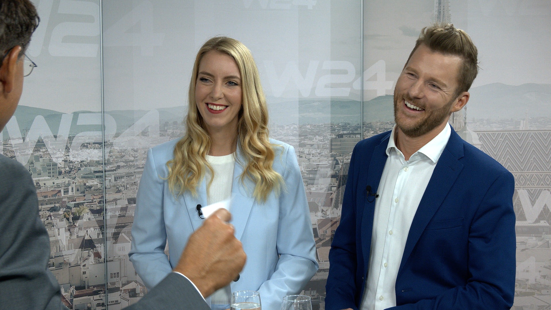 Juliane Ahrer und Michael Glatz im Stadtgespräch - Stadtgespräch - W24