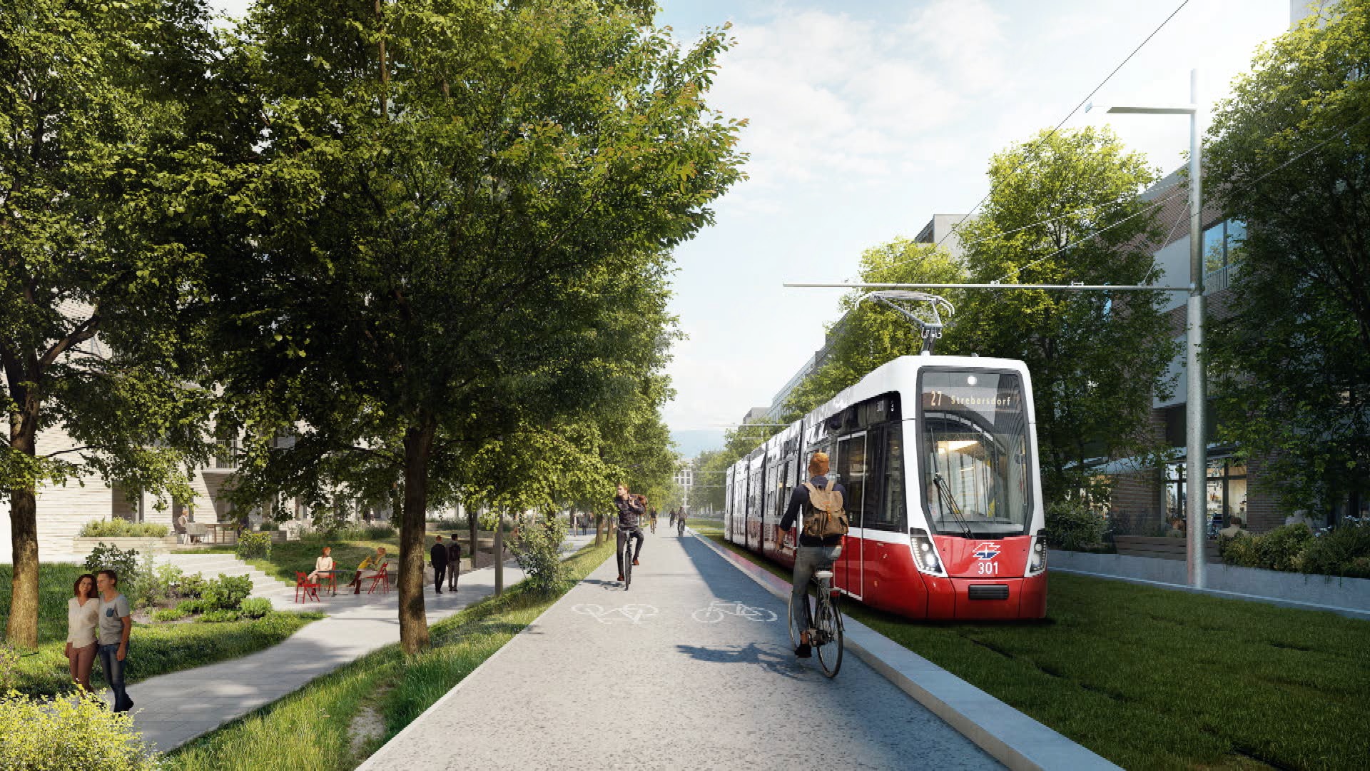 Alles auf Schiene für die Straßenbahnlinie 27 - News - W24