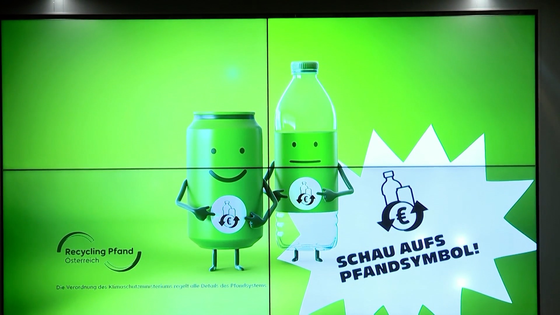 Pfandsystem: Eine Million Flaschen und Dosen seit Jänner retourniert ...