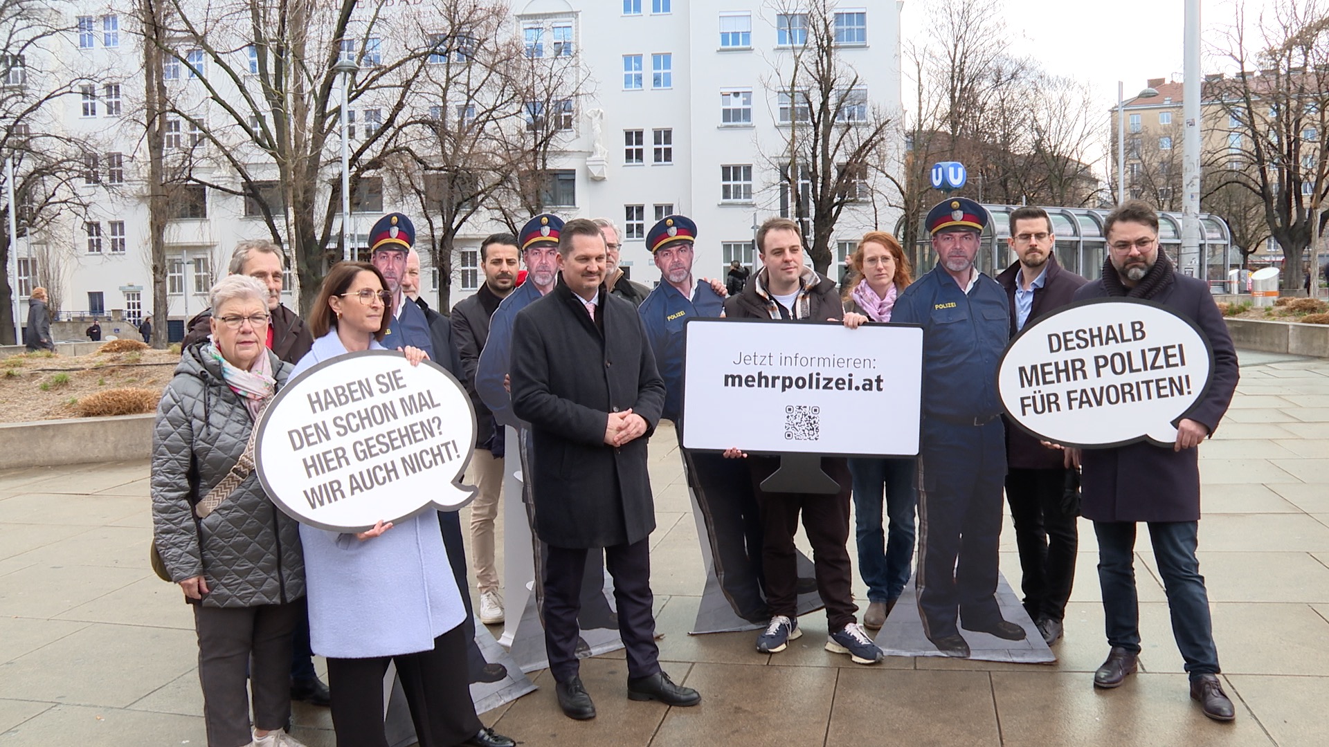 Mehr Polizei für Favoriten gefordert - News - W24