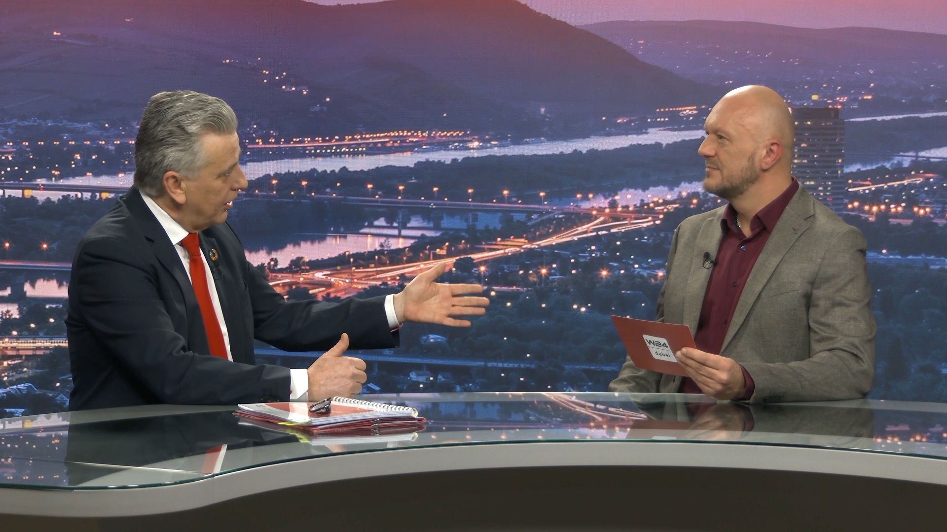 SPÖ-NEOS-Klausur: Josef Taucher im W24-Interview - News - W24